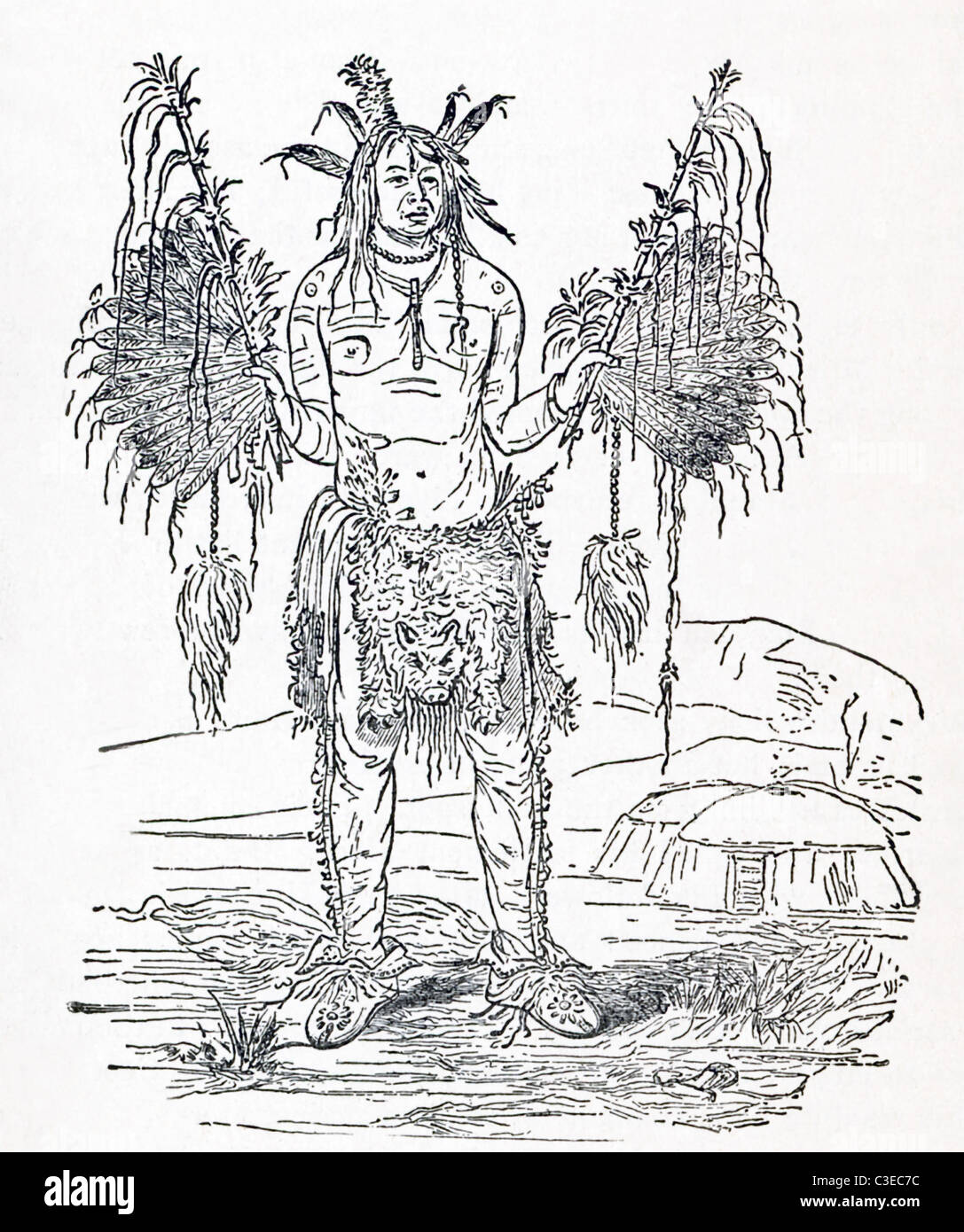 Native american witch doctor hi-res stock photography and images - Alamy