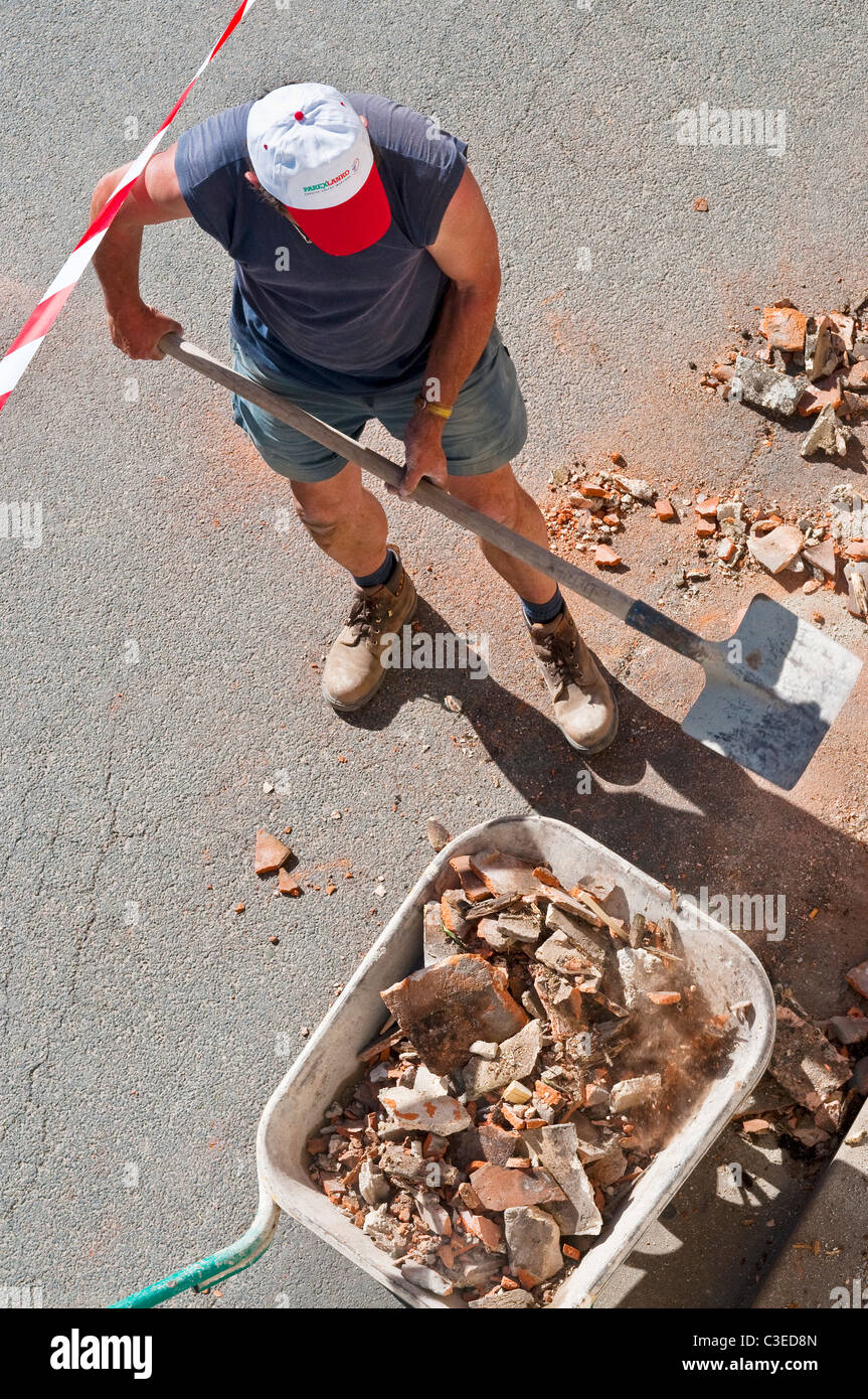 Cleaning rubble hi-res stock photography and images - Alamy