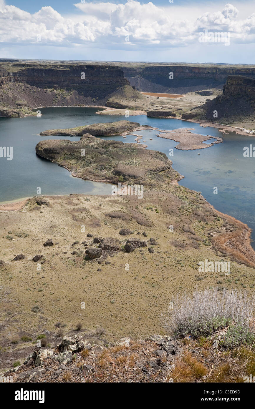 Dry Falls - Sun Lakes State Park, Grant County, Washington Stock Photo ...