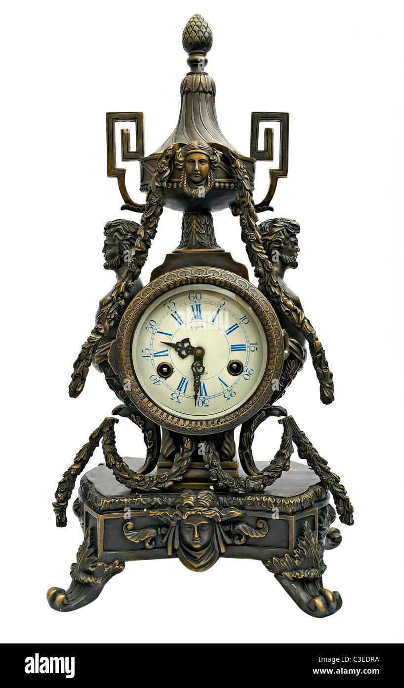 Antique interior clock Stock Photo - Alamy