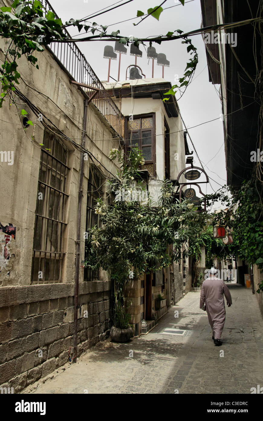 St Ananias street, Bab Sharqi, Damascus, Syria Stock Photo - Alamy