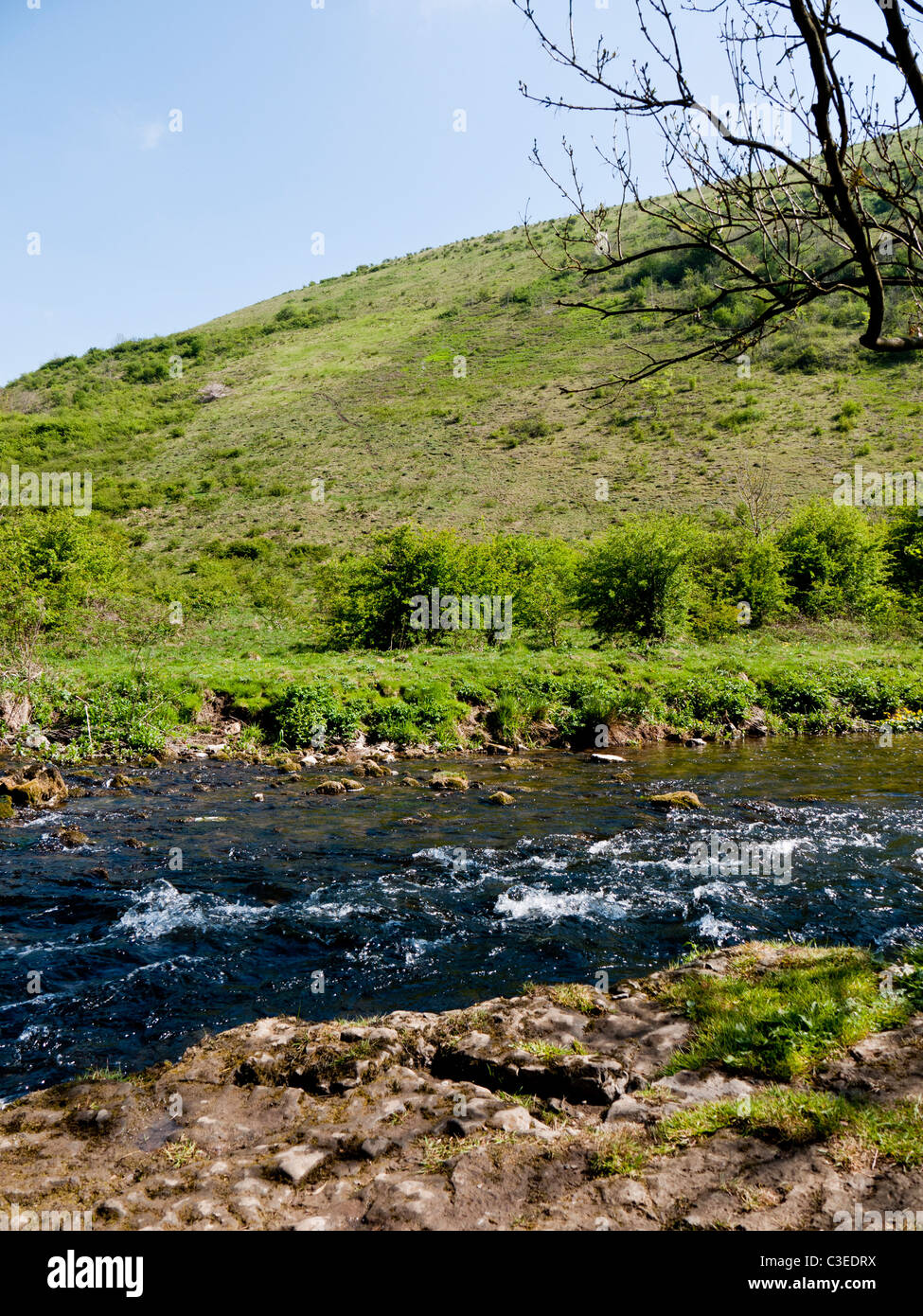 River Wye at Monsal Dale,Derbyshire, England, UK Stock Photo - Alamy