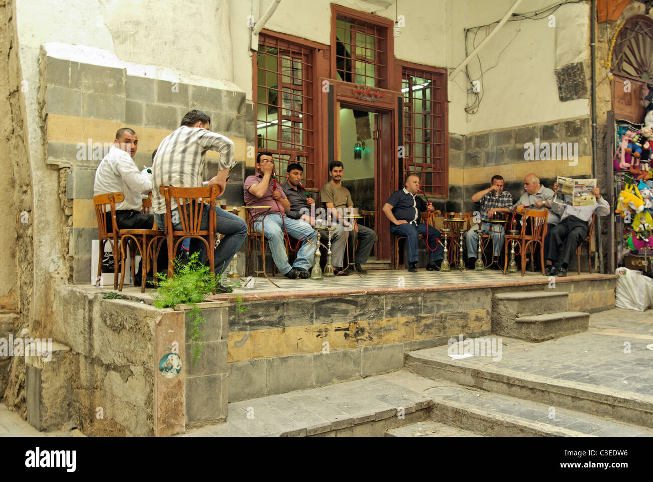 Bab al-Nawfarah, Damascus, Syria Stock Photo - Alamy