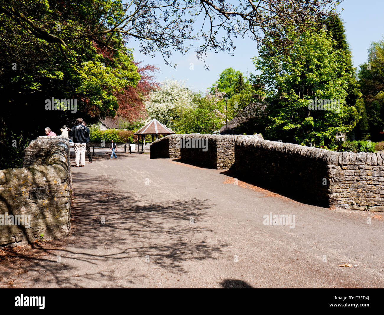 Sheepwash Bridge in the beautiful village of Ashford In The Water ...