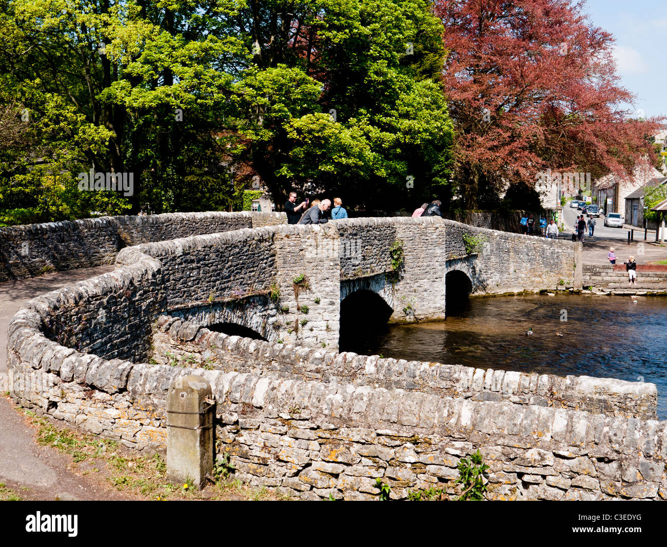 Sheepwash Bridge in the beautiful village of Ashford In The Water ...