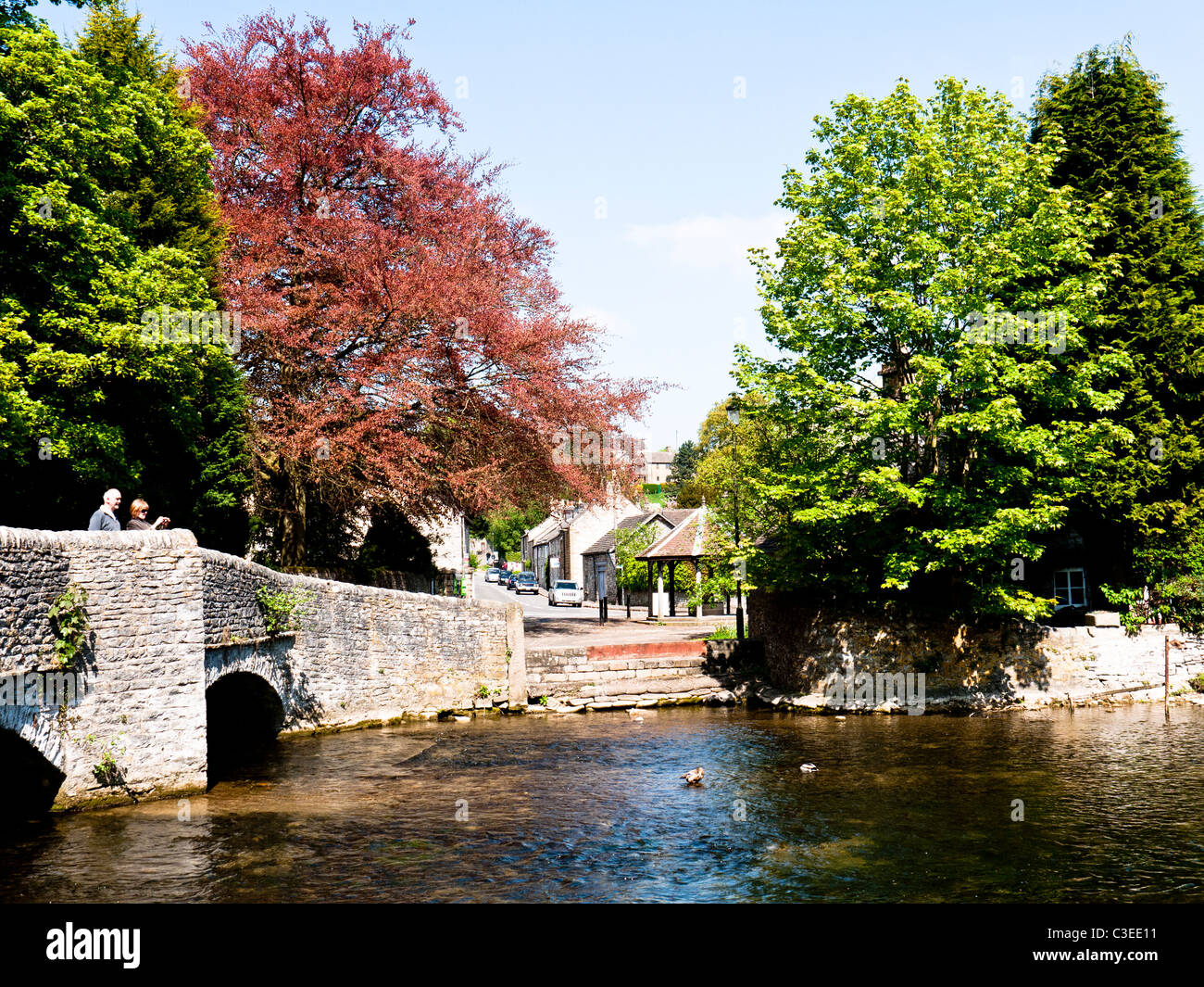Medieval sheepwash bridge hi-res stock photography and images - Alamy