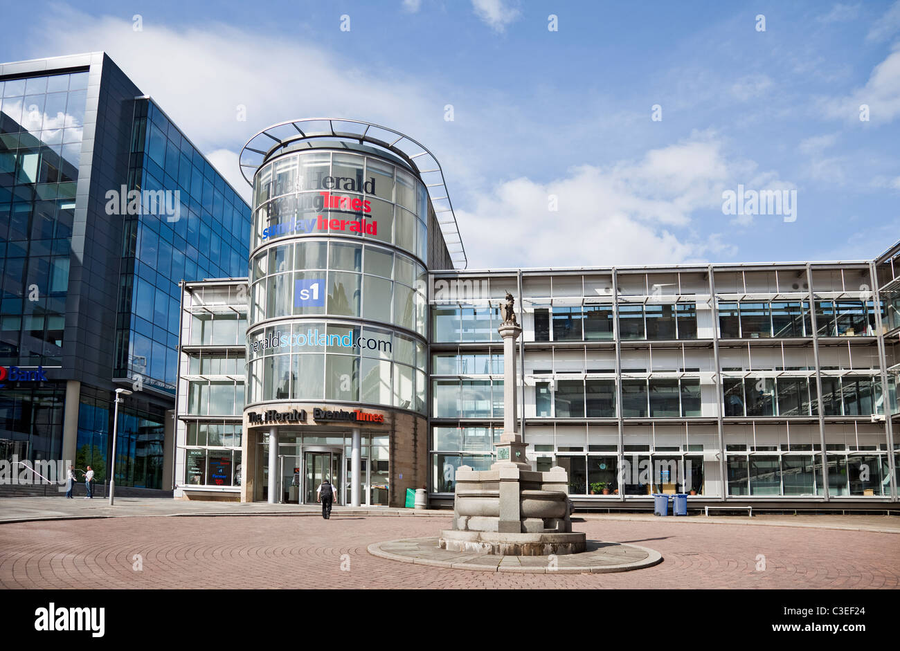 Glasgow HQ owned by Newsquest, incorporating The Herald, Sunday Herald ...