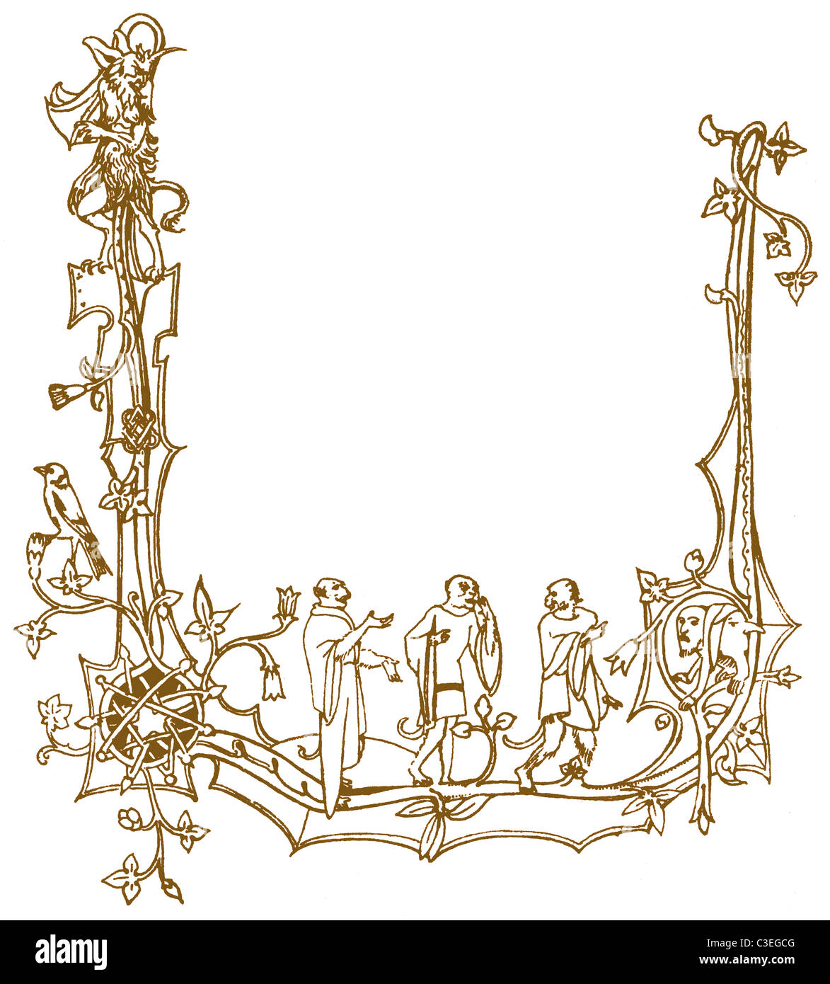 Arts crafts border Cut Out Stock Images & Pictures - Alamy