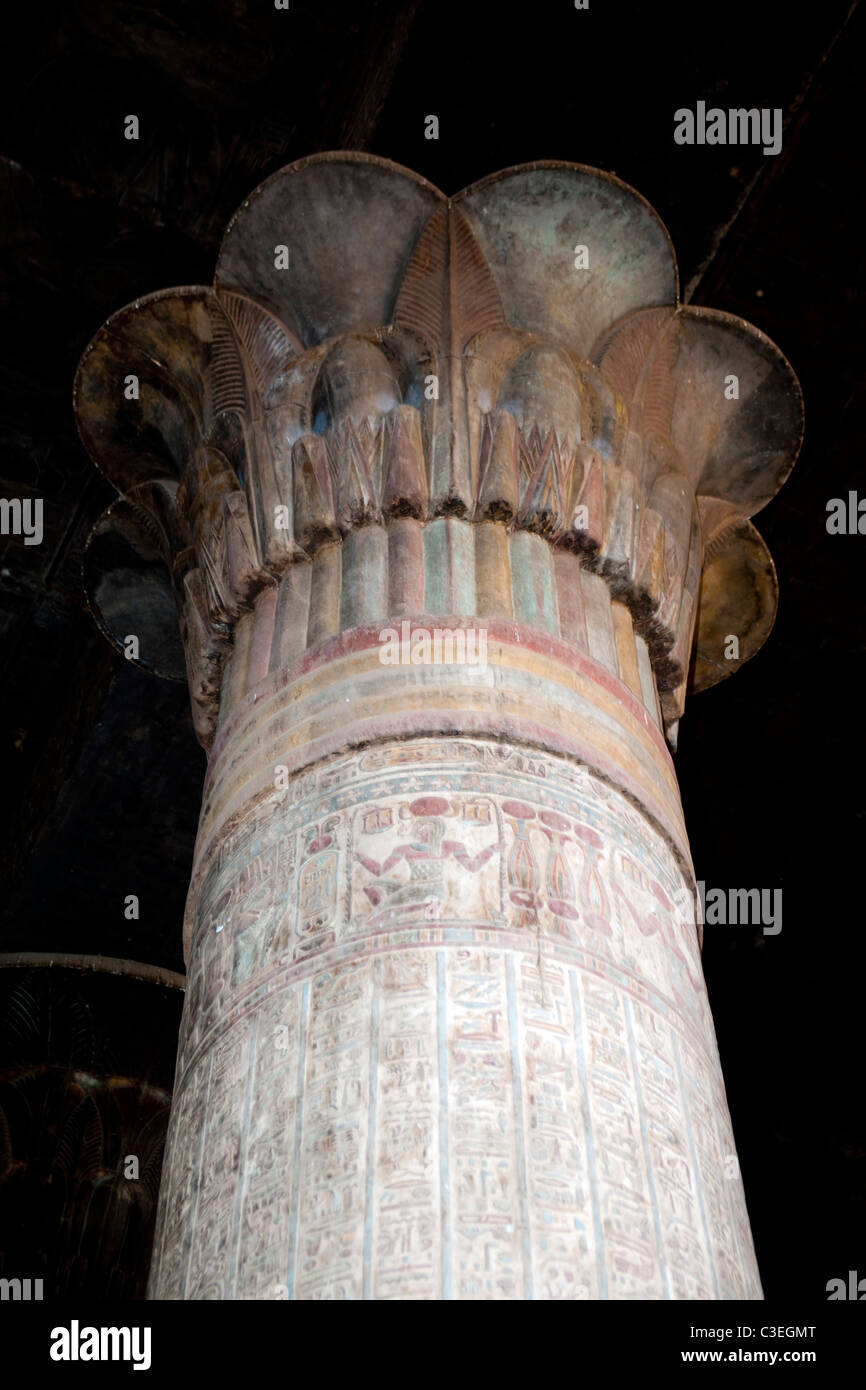 Aegypten, Esna, Tempel des Chnum Stock Photo - Alamy
