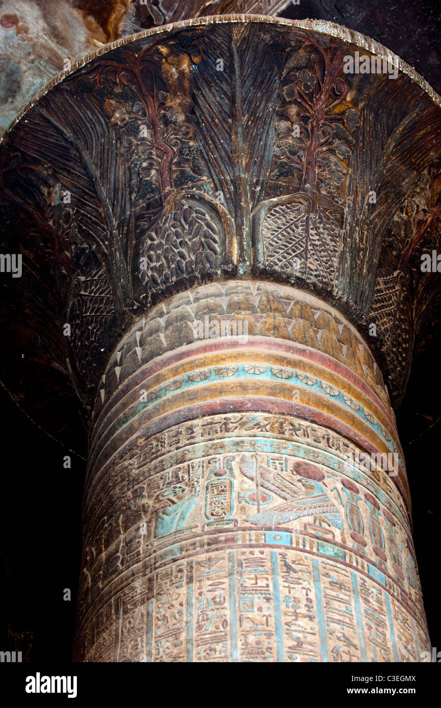 Aegypten, Esna, Tempel des Chnum Stock Photo - Alamy