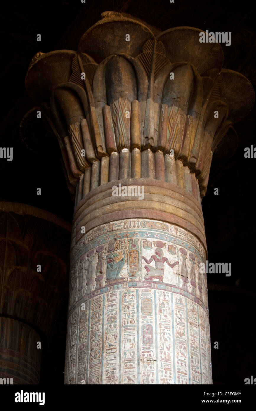 Aegypten, Esna, Tempel des Chnum Stock Photo - Alamy