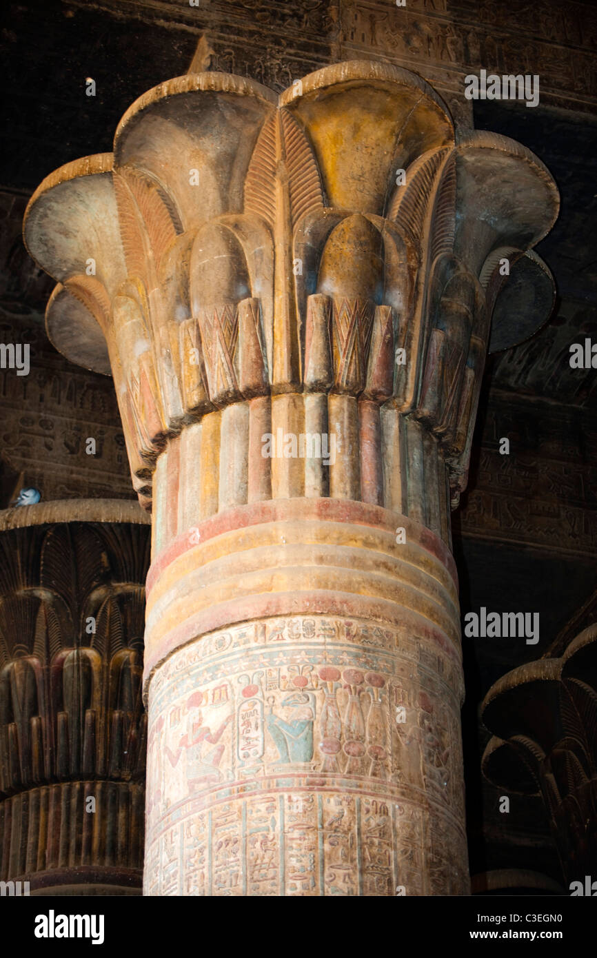 Aegypten, Esna, Tempel des Chnum Stock Photo - Alamy