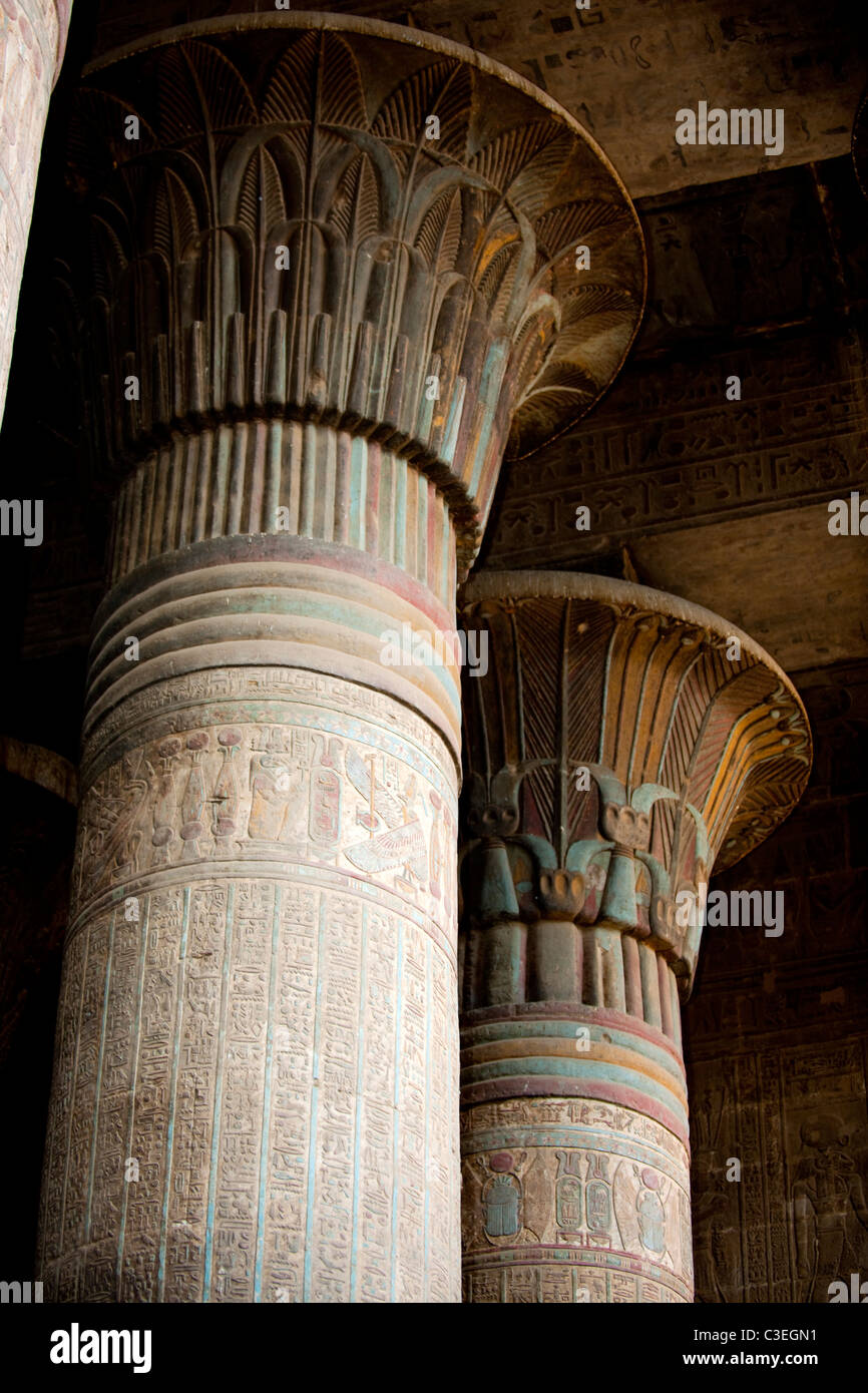Aegypten, Esna, Tempel des Chnum Stock Photo - Alamy