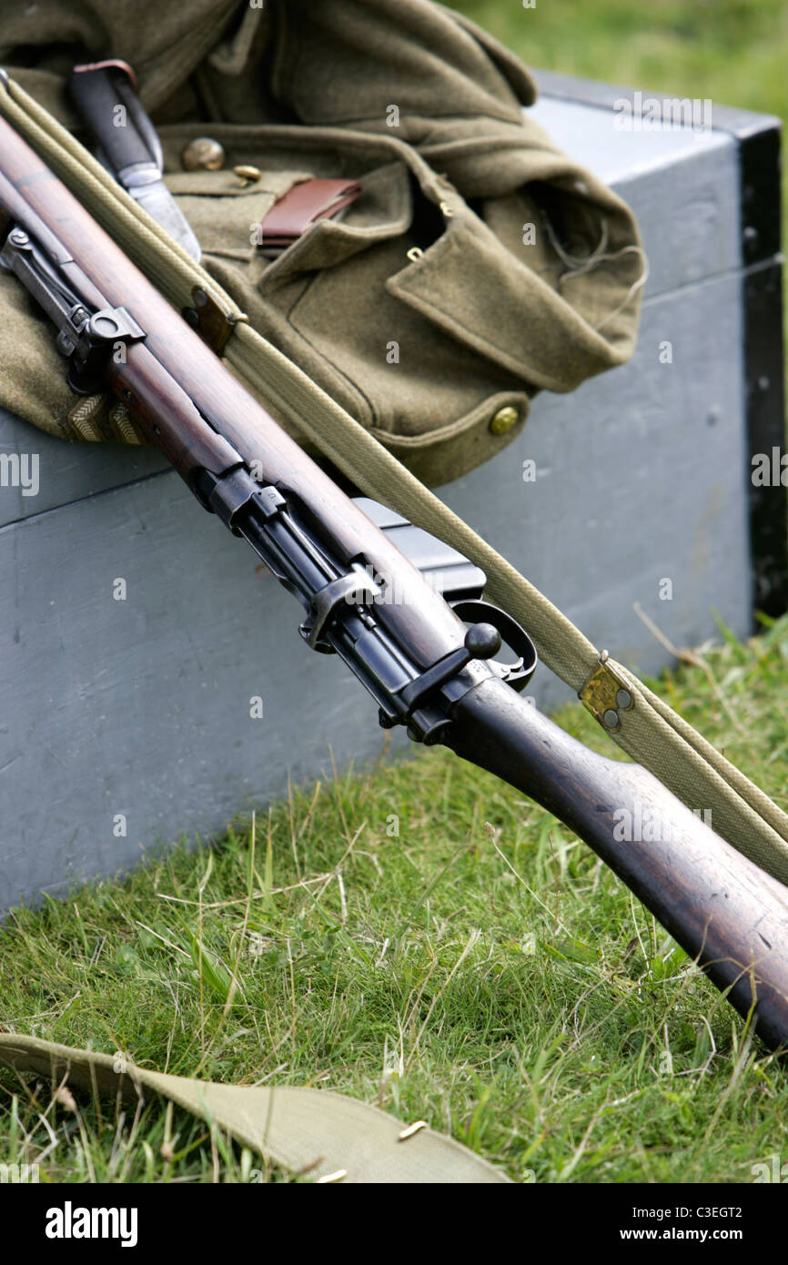 Enfield rifle hi-res stock photography and images - Alamy