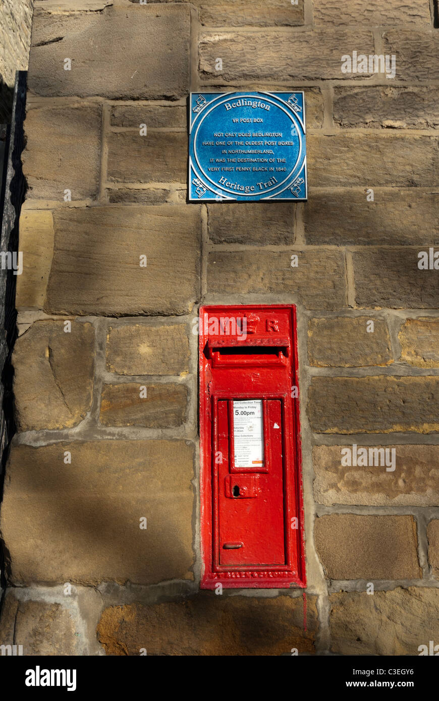 VR Post Box Stock Photo - Alamy