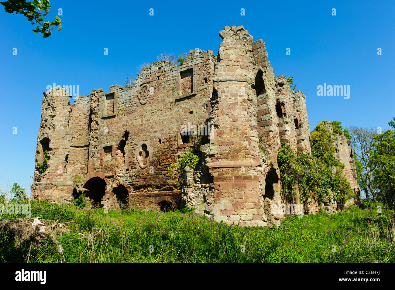 Twizel Castle, Northumberland Stock Photo - Alamy