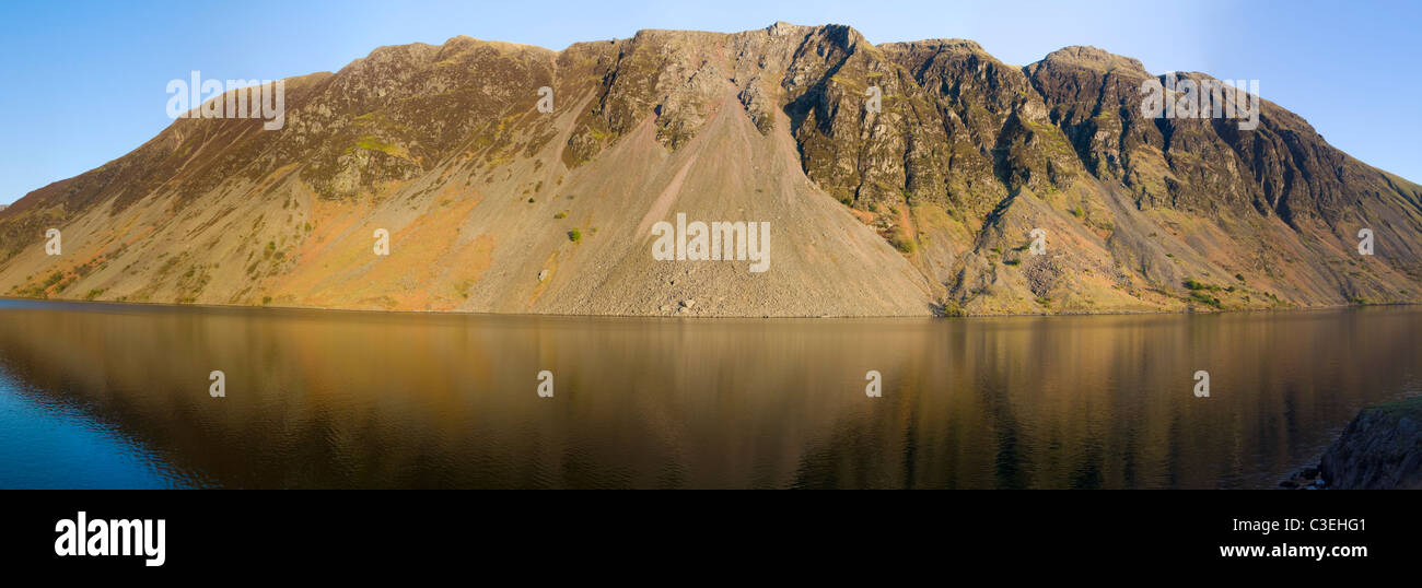 Scree Slopes Wastwater Lake District Cumbria UK Stock Photo - Alamy