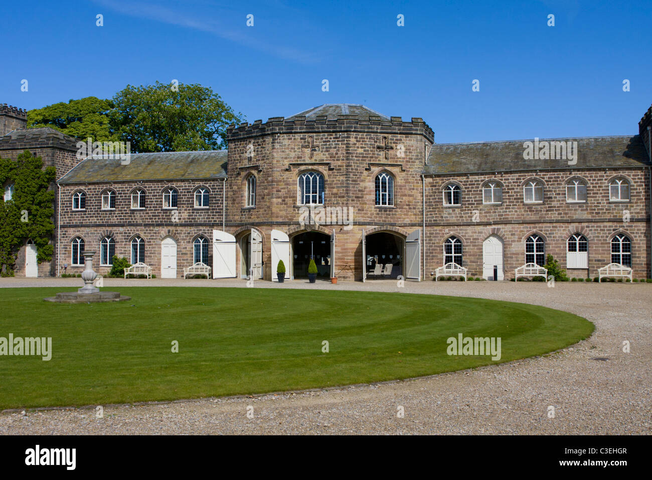 Ripley yorkshire castle hi-res stock photography and images - Alamy