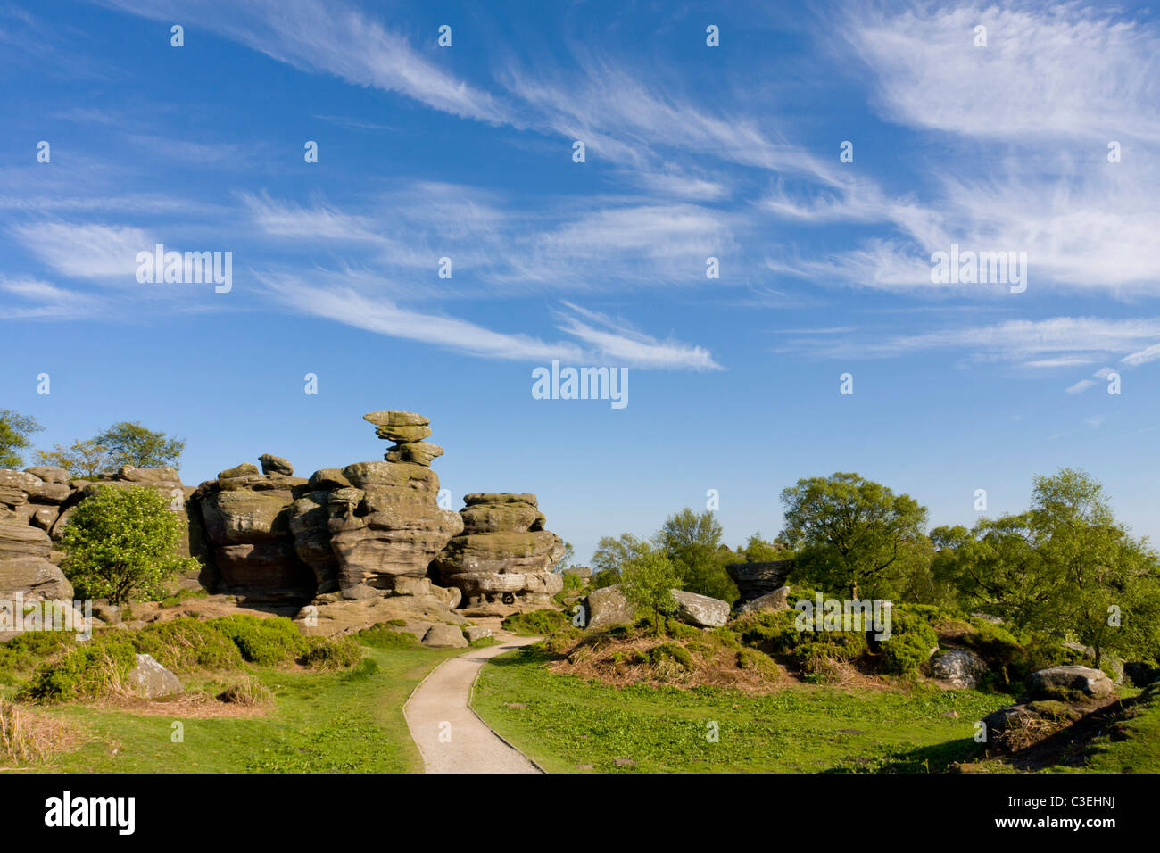 Brimham Rocks, North Yorkshire; England Stock Photo - Alamy