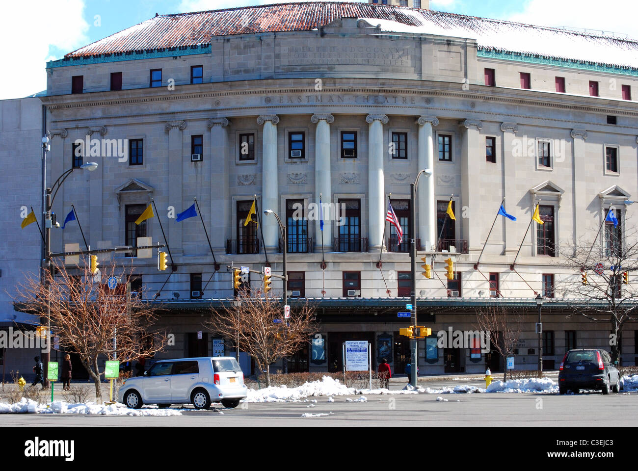 Facade of Eastman Theater, Rochester New York US Stock Photo - Alamy