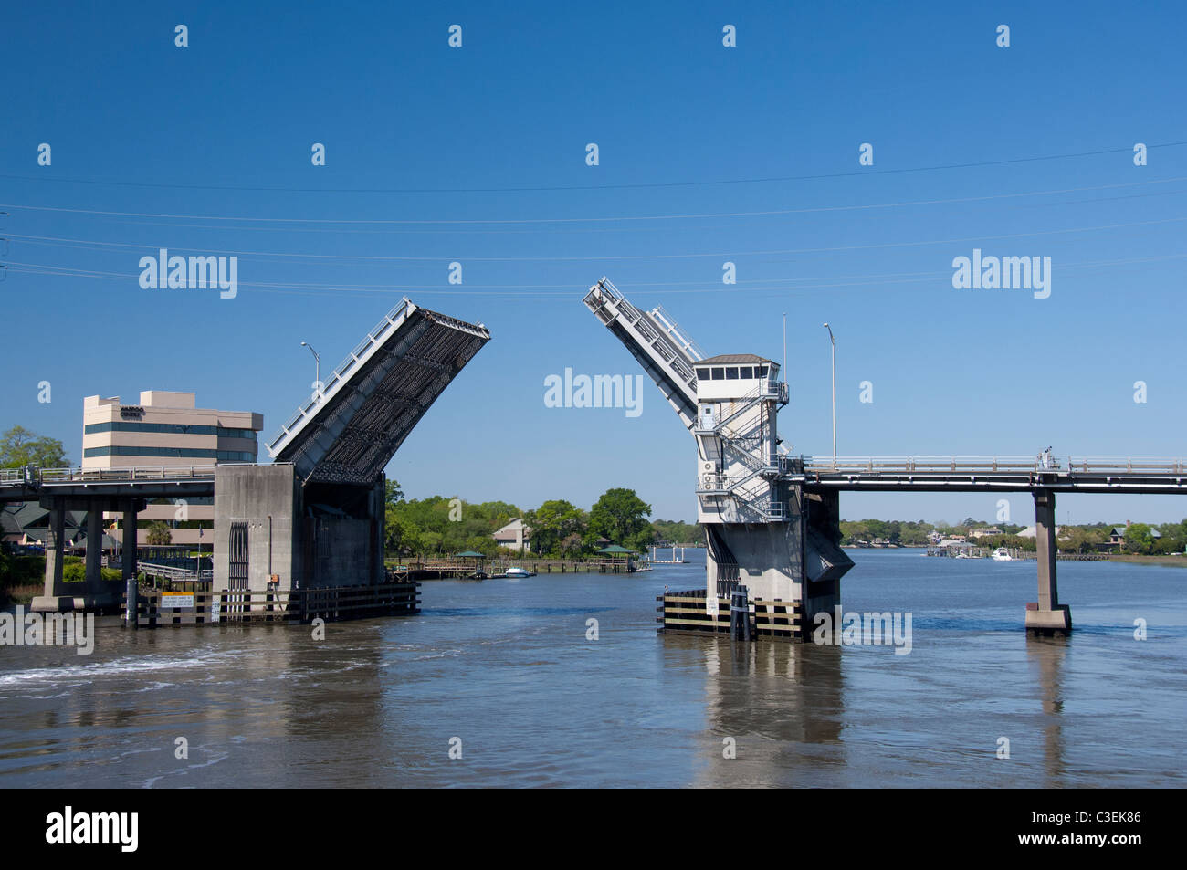 South Carolina. Intracoastal waterway between Beaufort & Charleston ...