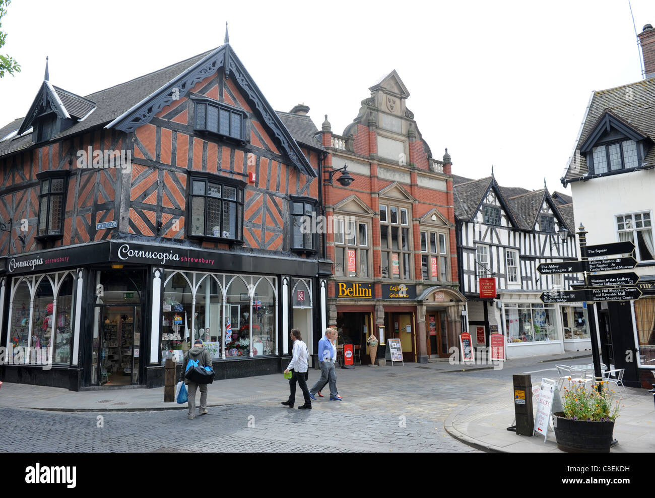 Shrewsbury Town Centre High Resolution Stock Photography and Images - Alamy