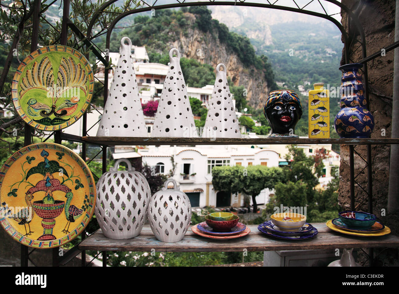 Positano amalfi italy souvenir hi-res stock photography and images - Alamy