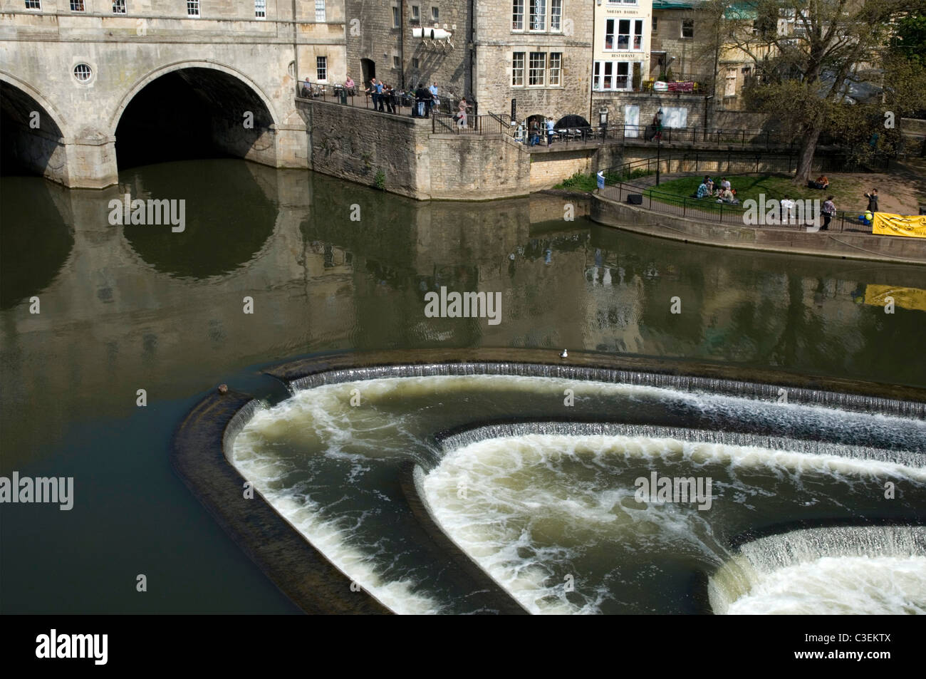 Steps on weir hi-res stock photography and images - Alamy