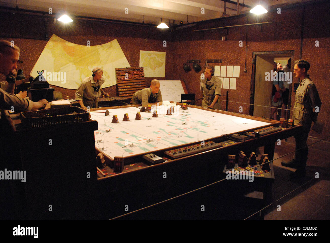 The Battle Box Command post at Fort Canning Park Singapore Stock Photo ...
