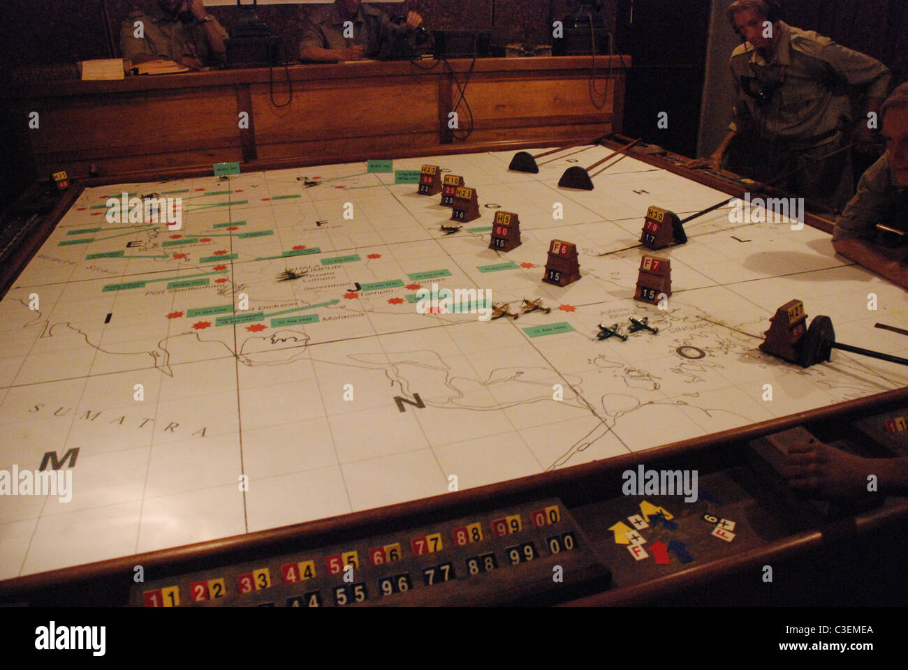 The Battle Box Command post at Fort Canning Park Singapore Stock Photo ...