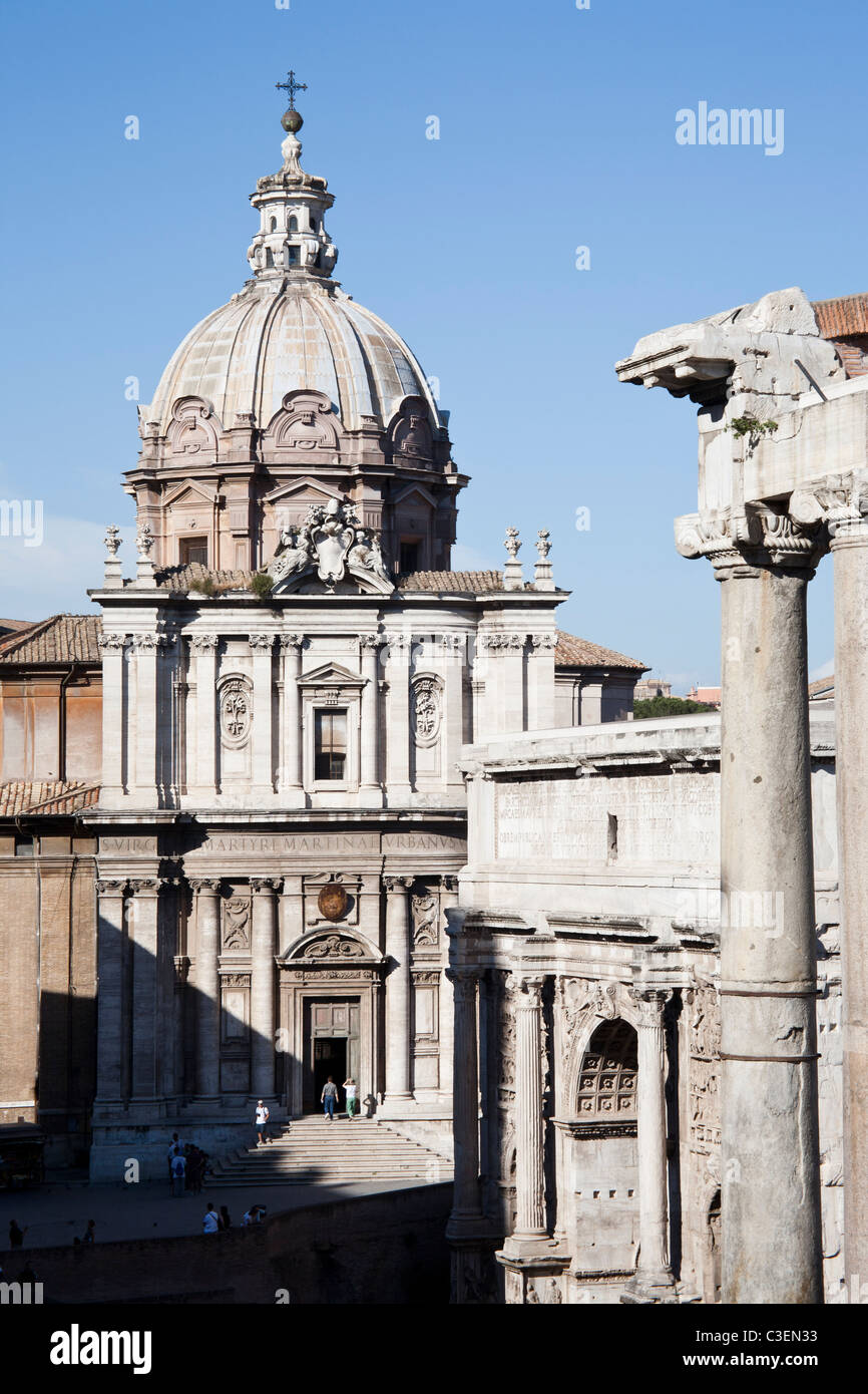 Roman basilica, Rome, Italy, Europe Stock Photo - Alamy