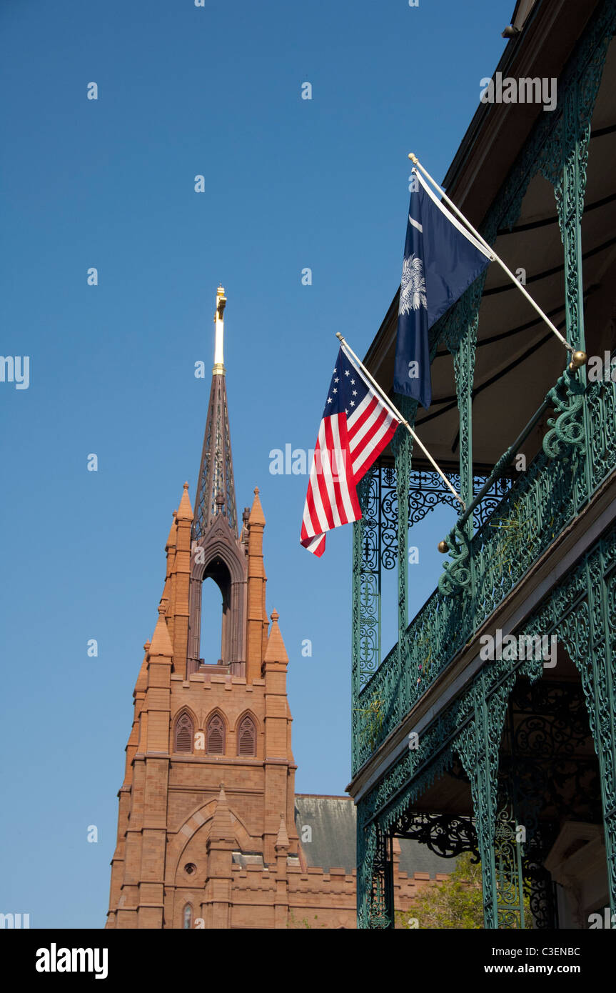 South Carolina, Charleston. Historic John Rutledge Home (signer of the ...