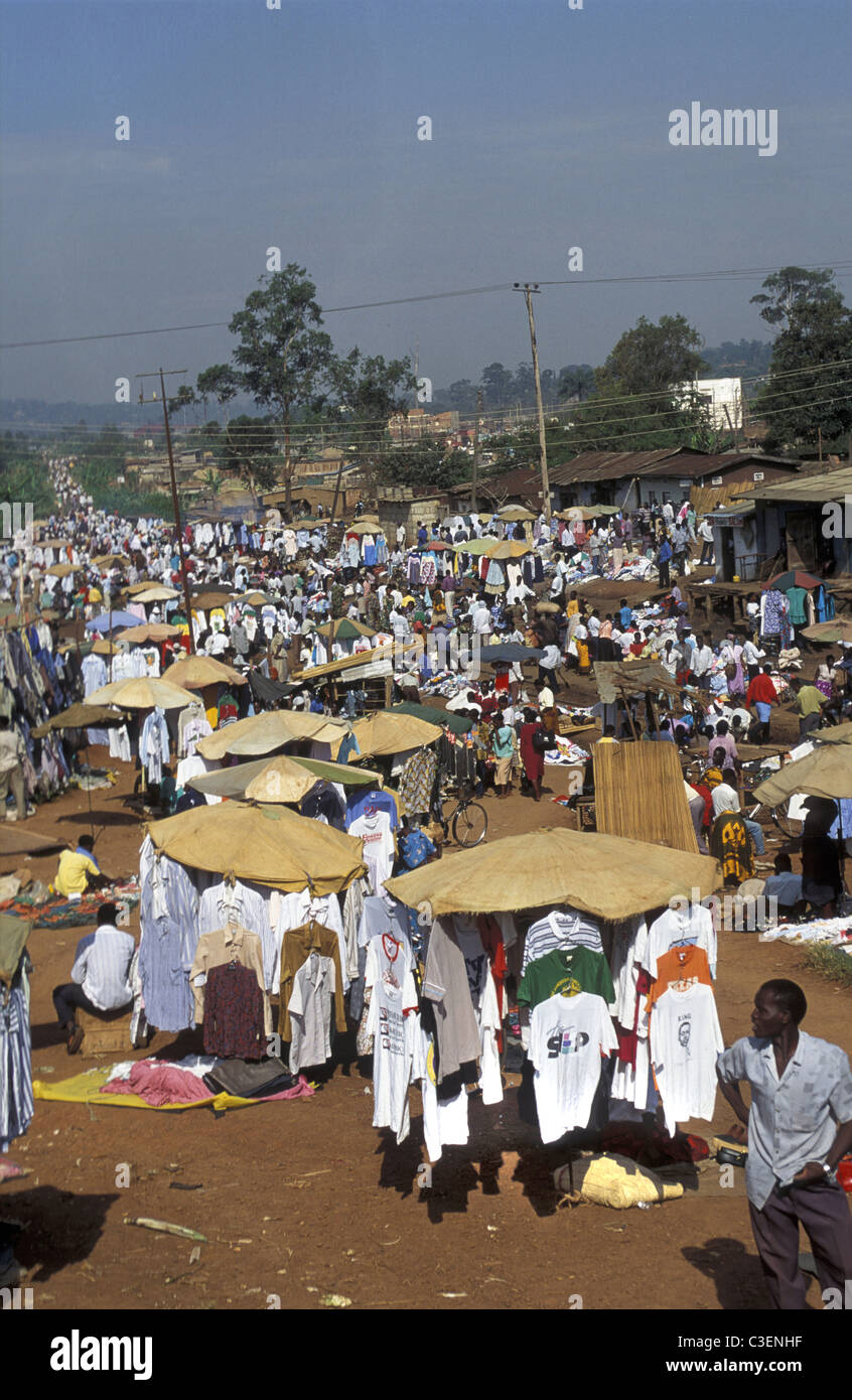 Uganda. Market in Kampala Stock Photo - Alamy