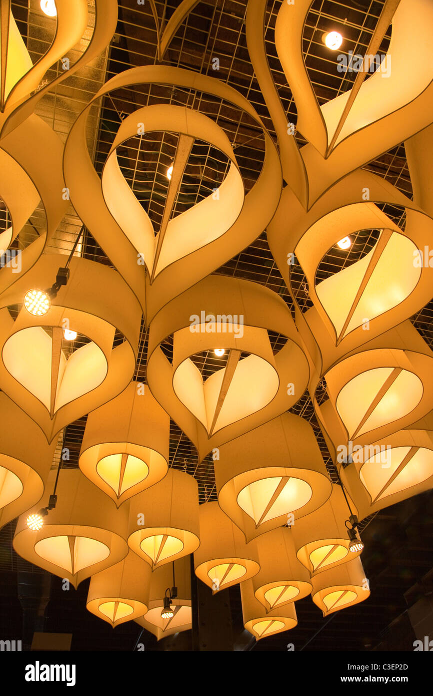 light display in IKEA Stock Photo - Alamy