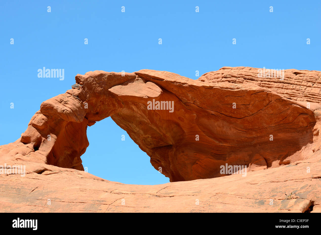 Natural Arch, Valley of Fire, Nevada 110417 70163 Stock Photo - Alamy