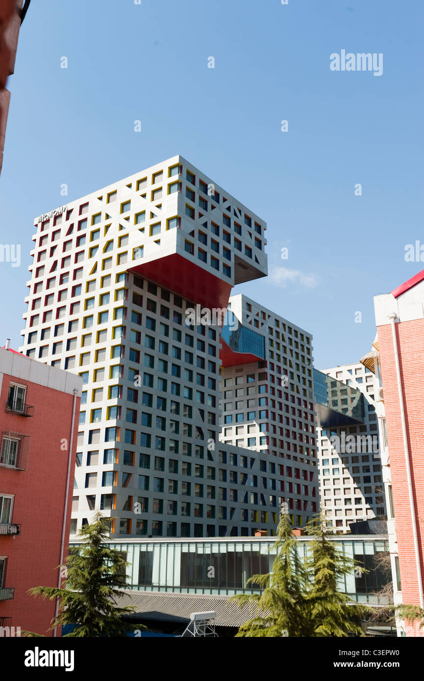 Moma Linked Hybrid complex by architect Steven Holl, 2009, Dongzhimen ...