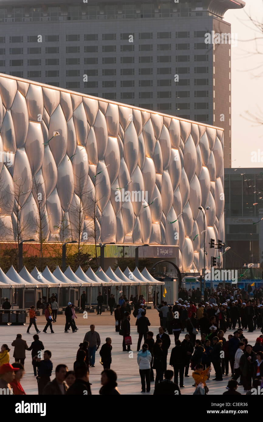 Watercube National Swimming Centre by PTW architects and ARUP, 2008 ...