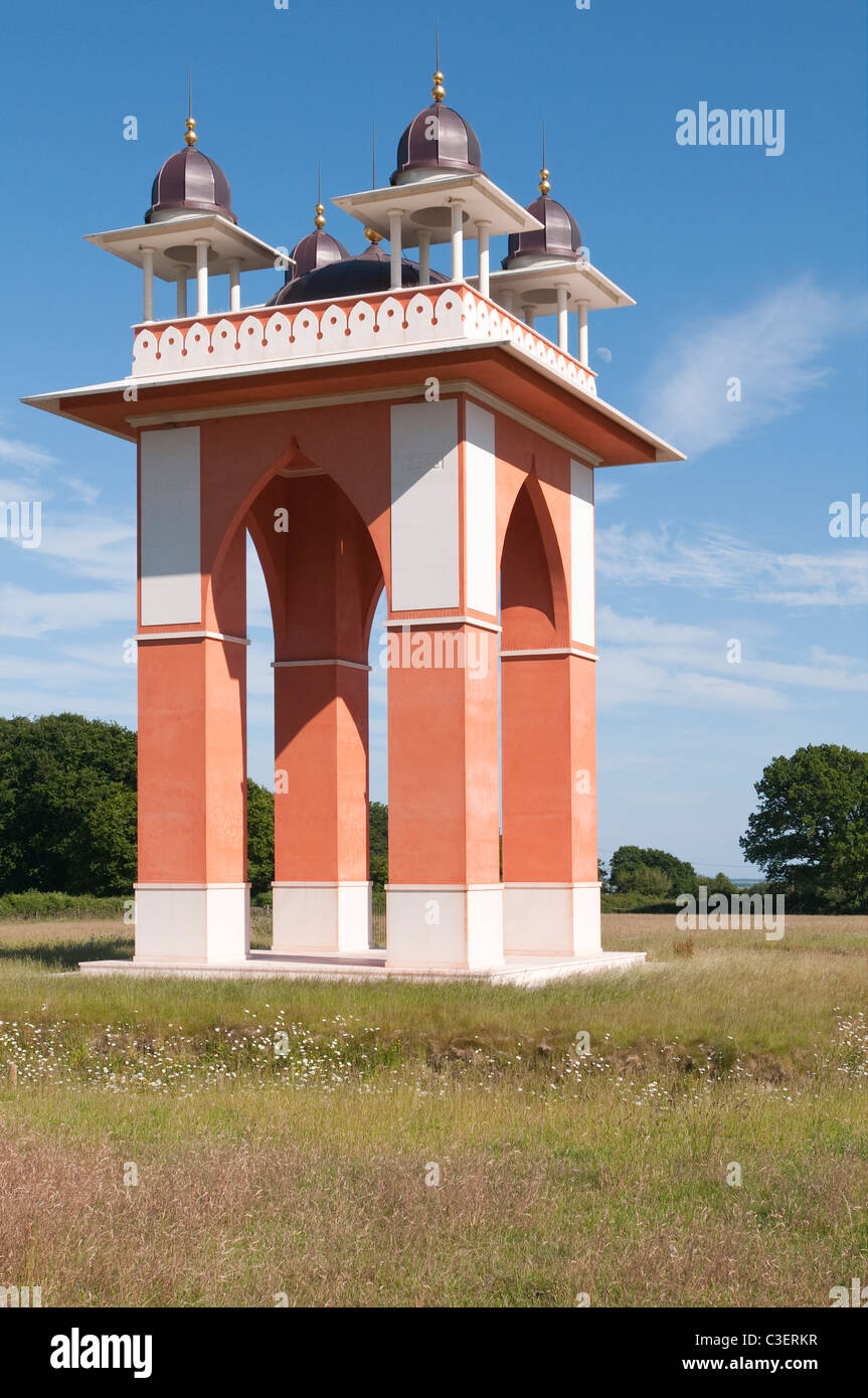 Views of the folly, Rushmore Estate, Tollard Royal, Wiltshire ...