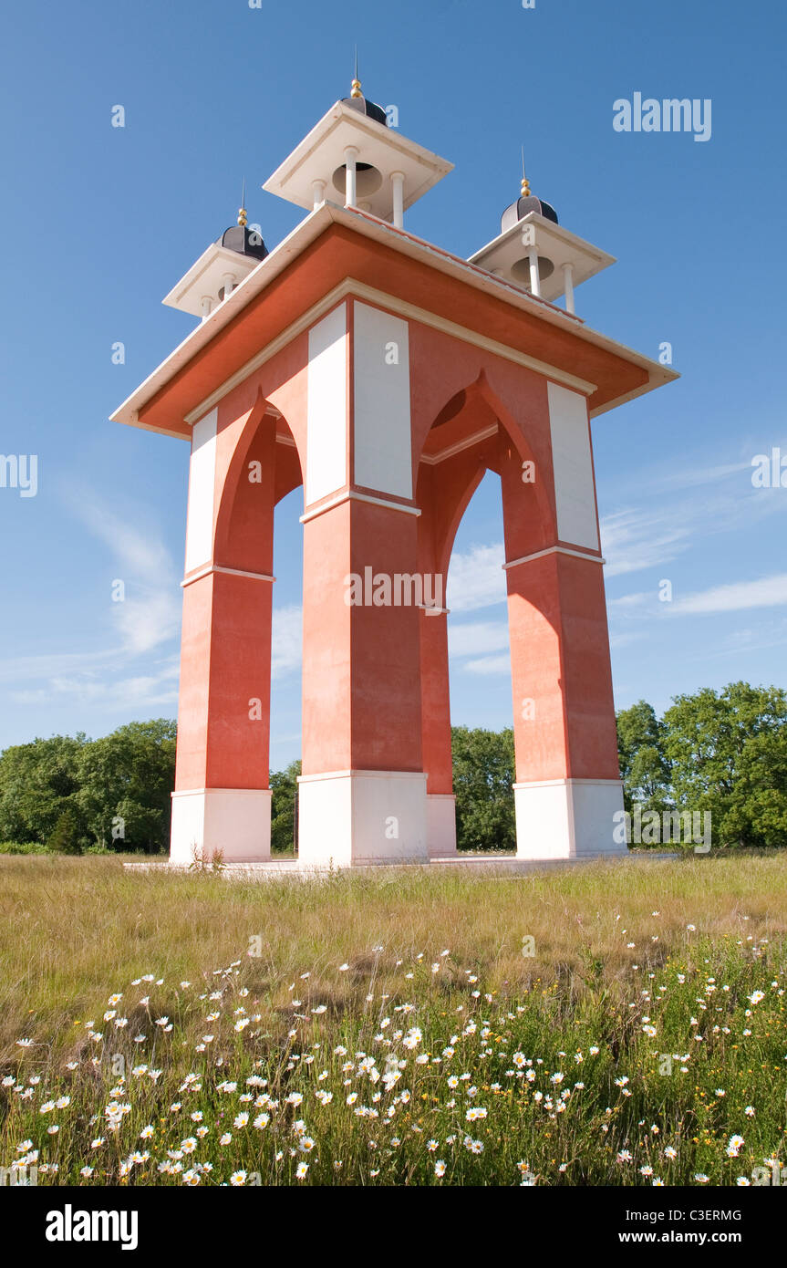 Views of the folly, Rushmore Estate, Tollard Royal, Wiltshire ...