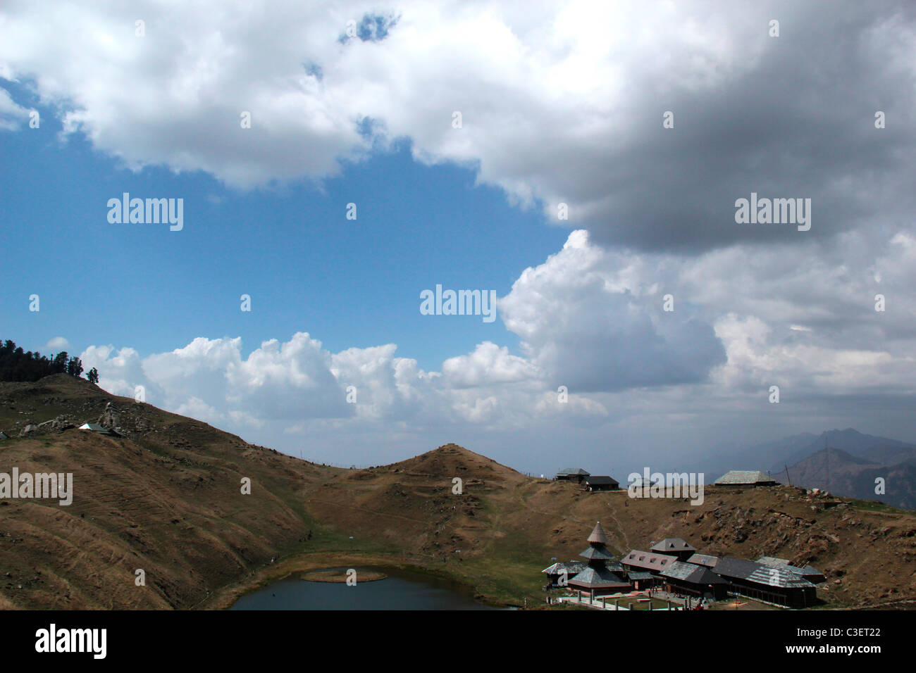 A view of Prashar Lake, Mandi, Himachal Pradesh, India Stock Photo - Alamy