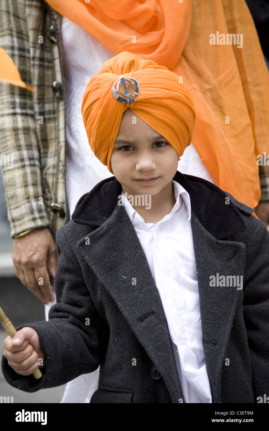 Annual Sikh Parade along Madison Avenue in New York City Stock Photo ...