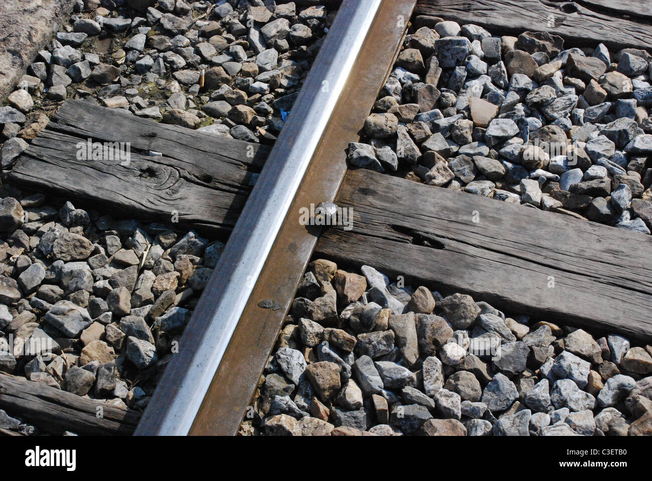 Death Railway track Stock Photo - Alamy