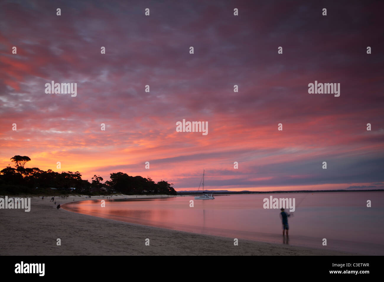 Beach scenes at Huskisson, Jervis Bay, NSW, Australia Stock Photo - Alamy