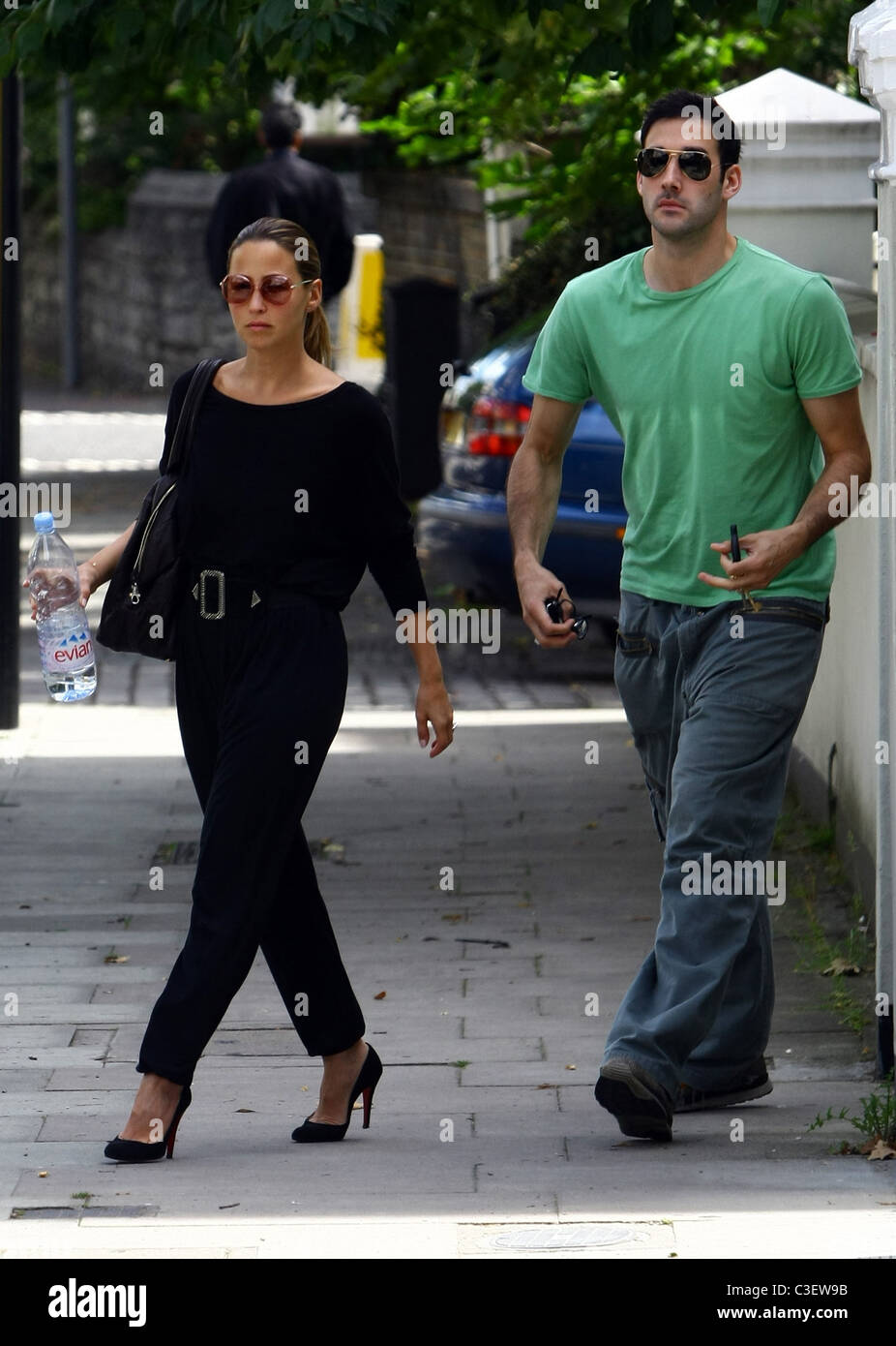 Rachel Stevens and Alex Bourne seen out together ahead of their ...