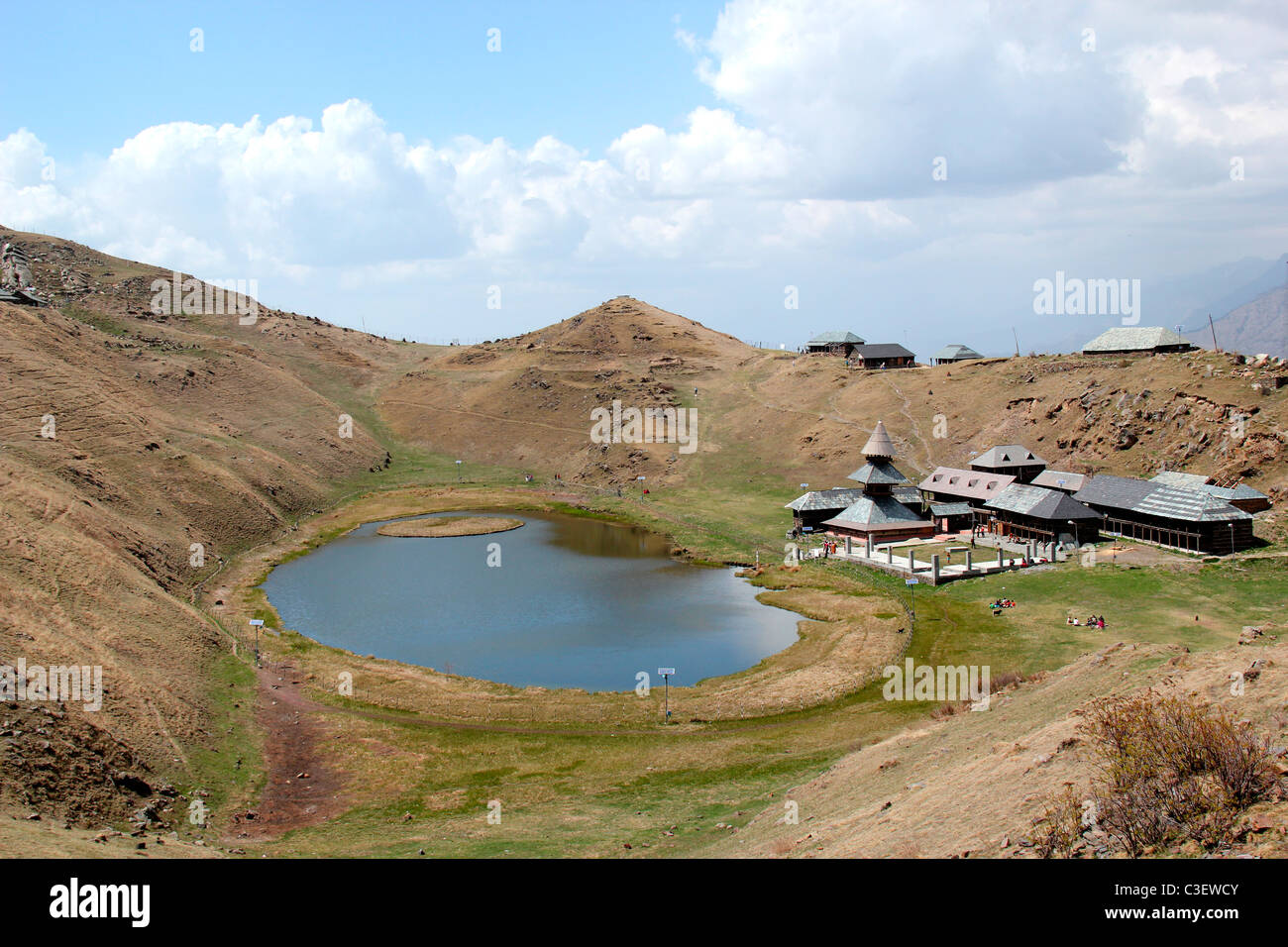 Prashar lake temple hi-res stock photography and images - Alamy