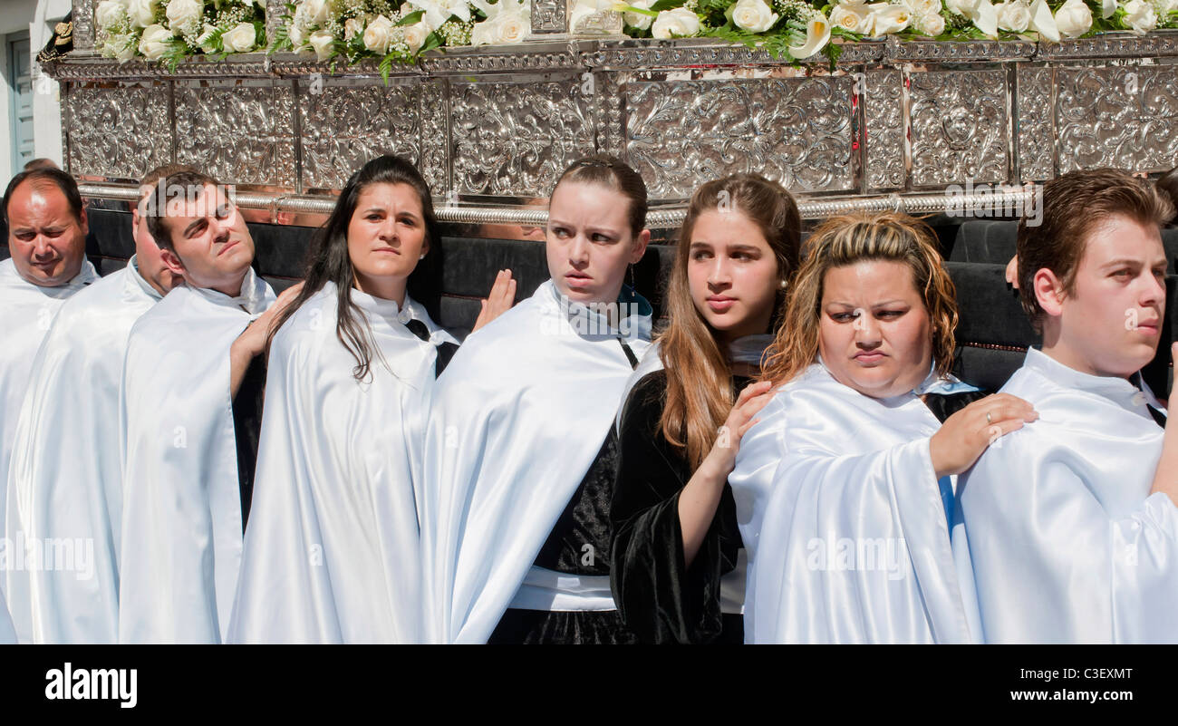 Holy week procession in hi-res stock photography and images - Alamy