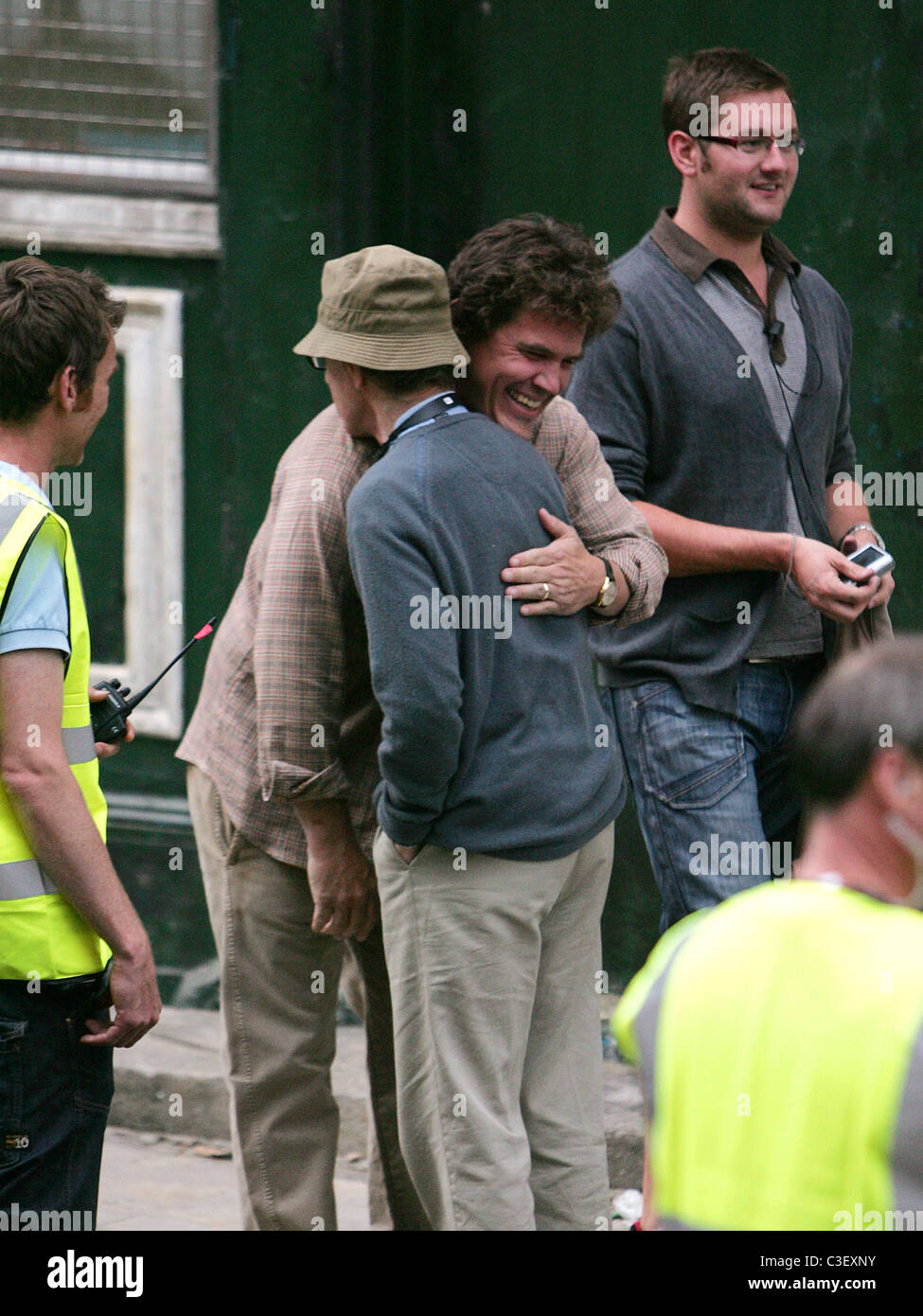 Woody Allen on the set of the 'Untitled Woody Allen London Project ...