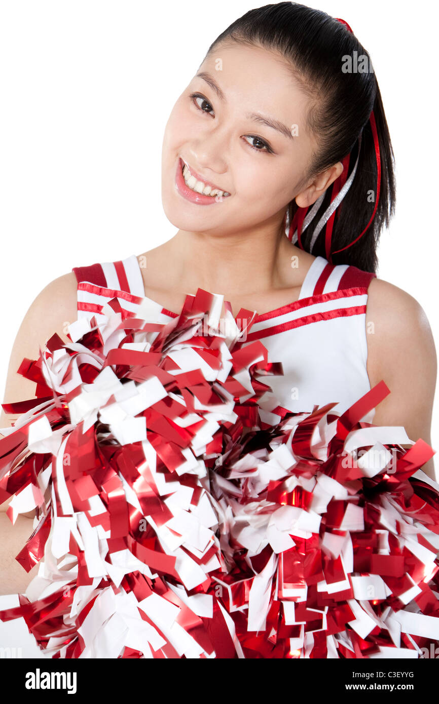 Young asian cheerleader hi-res stock photography and images - Alamy