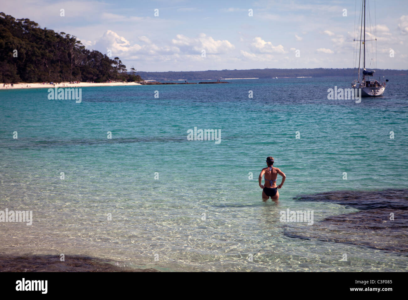 Beach scenes at Huskisson, Jervis Bay, NSW, Australia Stock Photo - Alamy