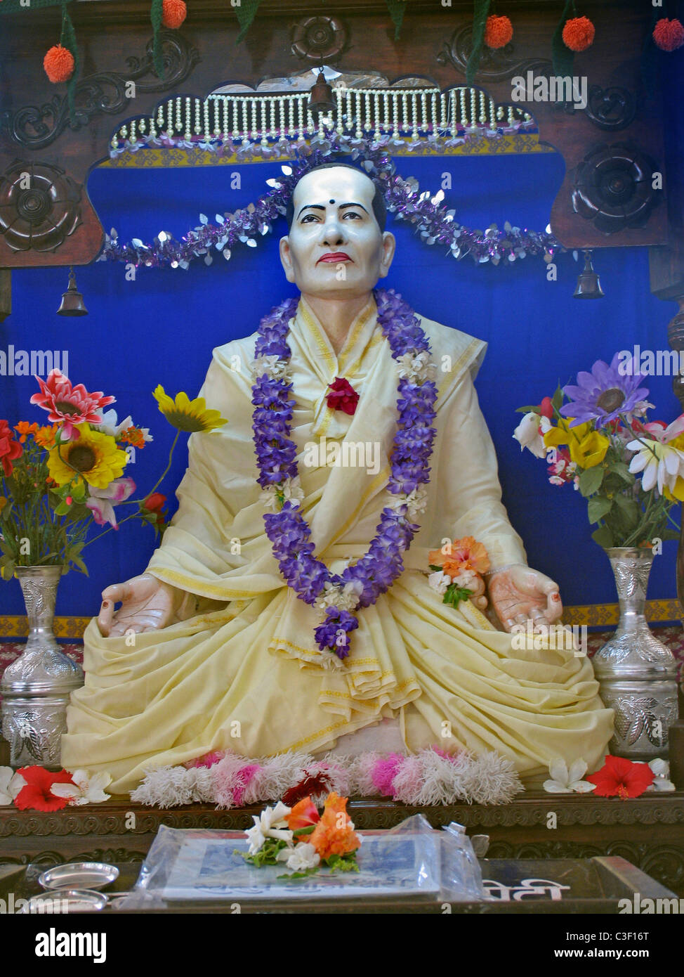Idol of Swami Swarupanand Pavas, Ratnagiri, Maharashtra, India Stock ...